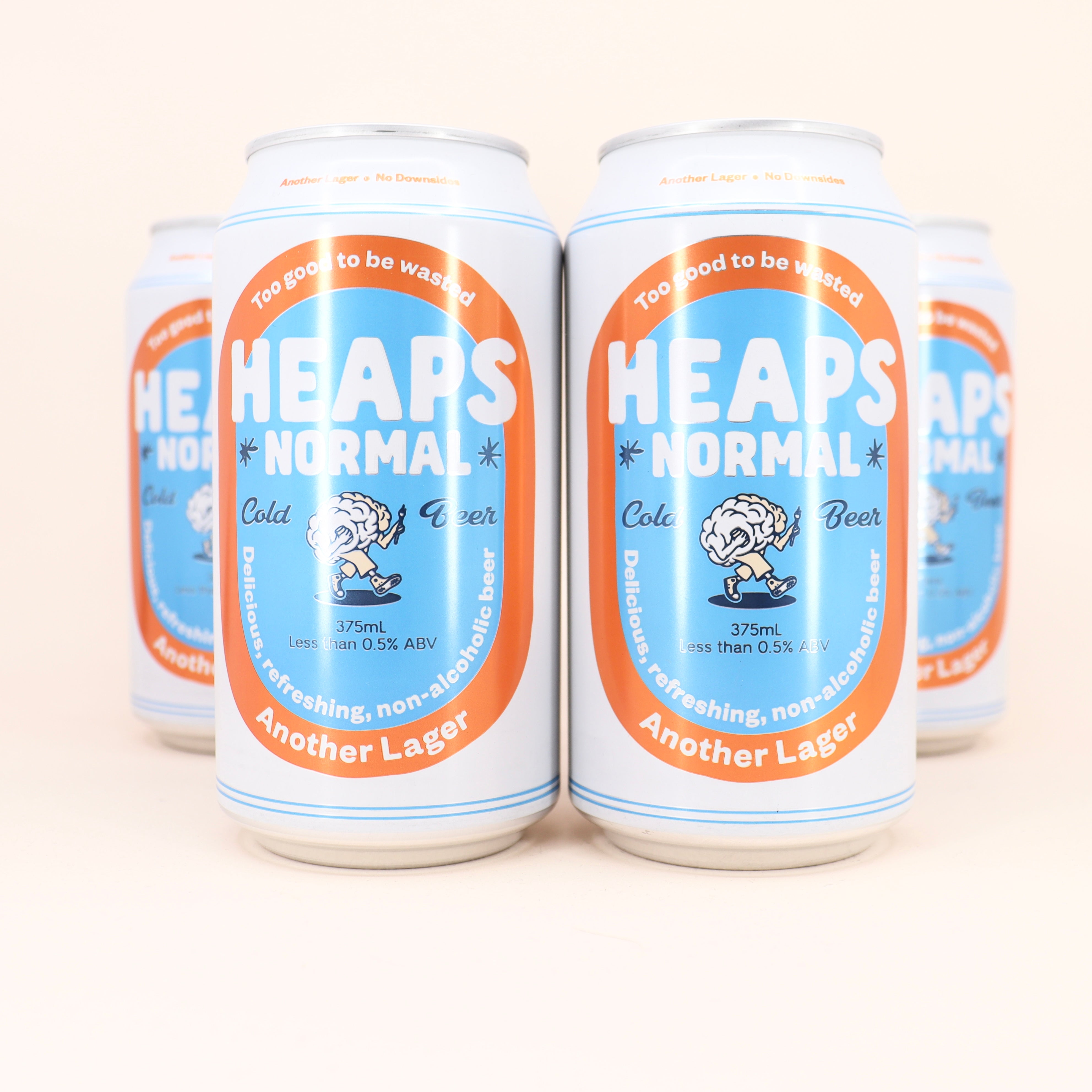 Heaps Normal Another Lager Can 375ml 4 Pack – Beermash