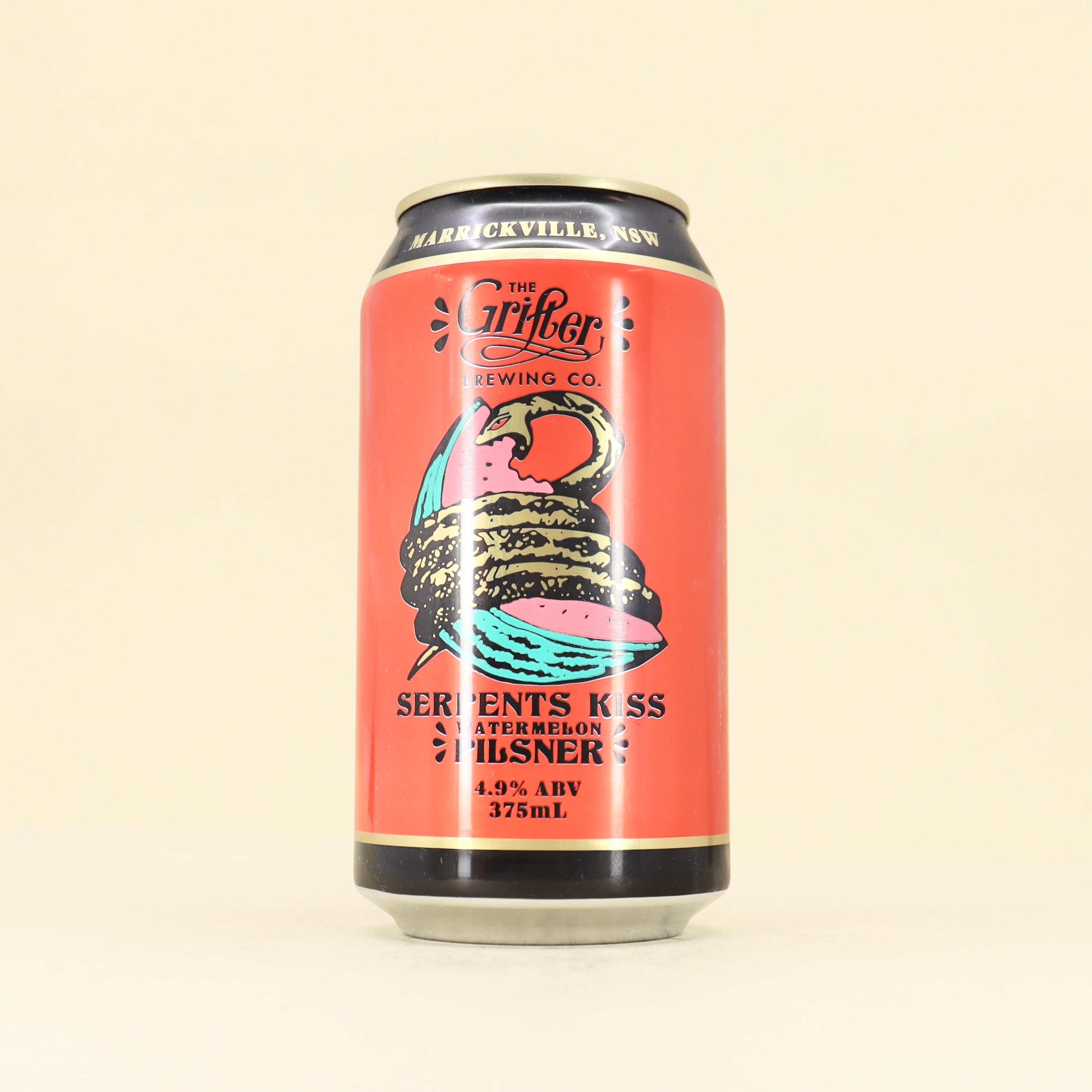 Grifter Serpents Kiss Watermelon Pilsner Can 375ml – Beermash